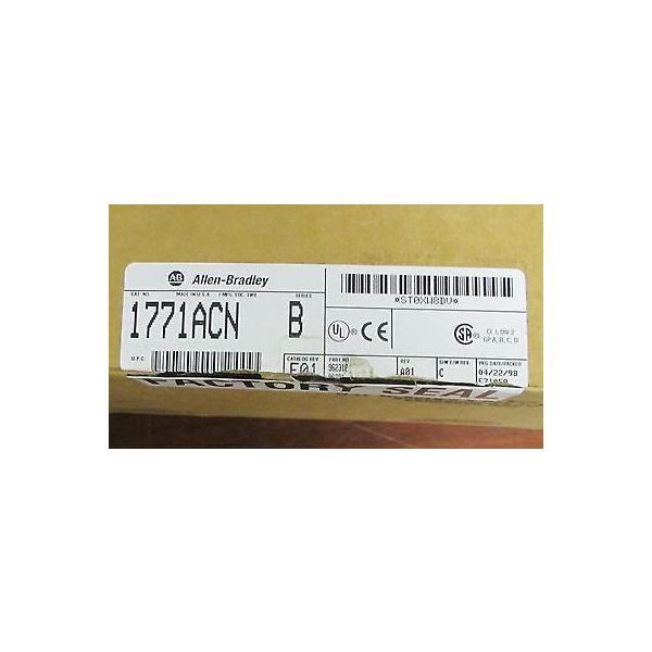 ALLEN BRADLEY 1771 ACN ControlNet I/O Adapter 1771ACNAllen Bradley 1771 ACN Controlnet I/Oアダプター1771ACN