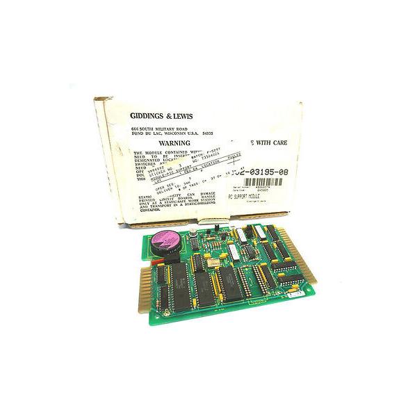 NEW GIDDINGS AND LEWIS 502-03195-08 PC SUPPORT MODULE 5020319508New Giddings and Lewis 502-03195-08 PCサポートモジュール5020319508