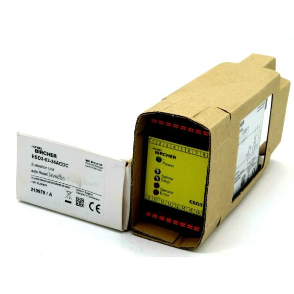 NEW BIRCHER ESD3-03-24ACDC EVALUATION UNIT ESD30324ACDC新しいBircher ESD3-03-24ACDC評価ユニットESD30324ACDC