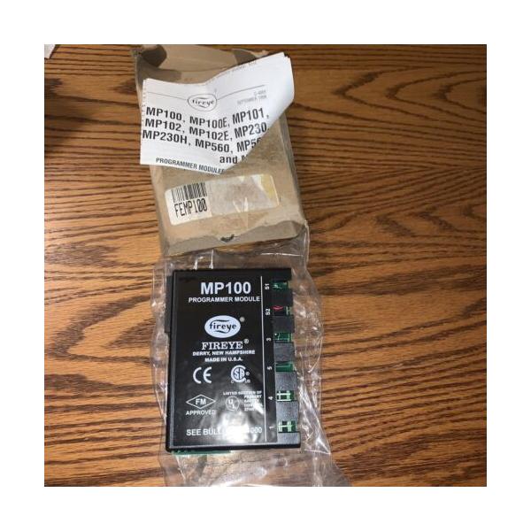 Fireye, MP100, Programmer Module Relight Operations NewFireye、MP100、プログラマモジュールの学習操作新しい