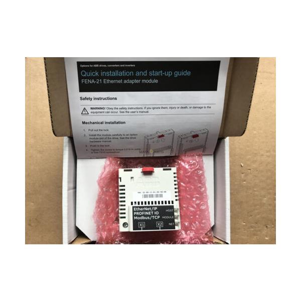 ONE NEW ABB FENA-21 ACS355/ACS880 Inverter Ethernet Adapter Module1つの新しいABB FENA-21 ACS355/ACS880インバーターイーサネットアダプターモジュール