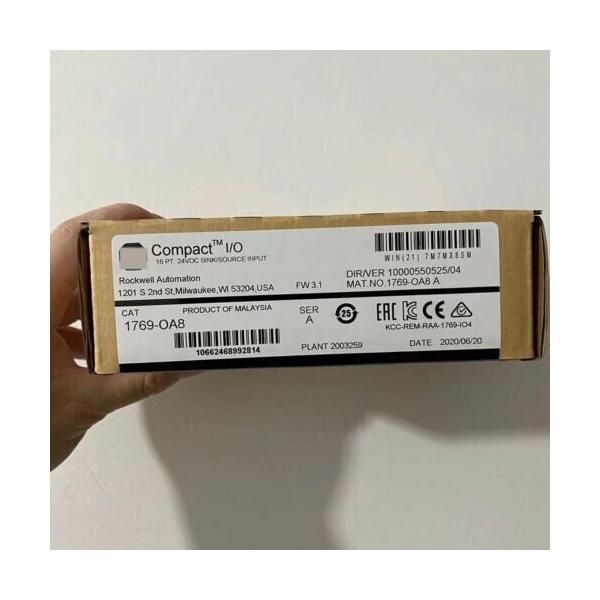 NEW Allen-Bradley 1769-OA8 SER B CompactLogix PLC Output Module新しいAllen-Bradley 1769-OA8 Ser B CompactLogix PLC出力モジュール