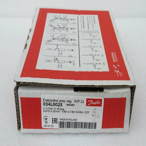 1PCS New Danfoss Expension Valve KVP22 034L0025 In Box1PCS新しいDanfoss Expension Valve KVP22 034L0025ボックス