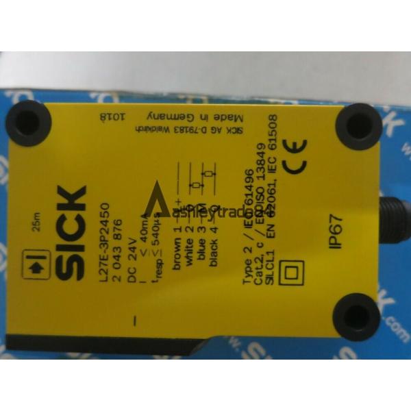 1PCS  SICK L27E-3P2450 Safety sensor in box1PCS SICK L27E-3P2450セーフティセンサーボックス