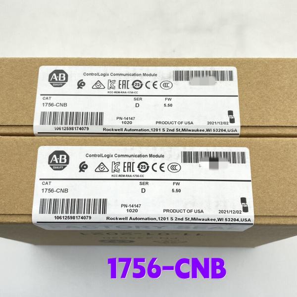 Allen-Bradley 1756-CNB SER D ControlLogix Communication ModuleAllen-Bradley 1756-CNB Ser D Controllogix通信モジュール