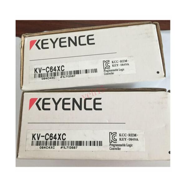 1PC NEW KEYENCE KV-C64XC PLC Module KVC64XC1PC New Keyence KV-C64XC PLCモジュールKVC64XC