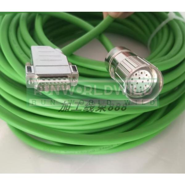 1Pcs New Fit For SIEMENS Encoder Signal Cable 15M 6FX5002-2CD24-1BF01PCSシーメンスエンコーダー信号ケーブル15M 6FX5002-2CD24-1BF0に新しくフィット