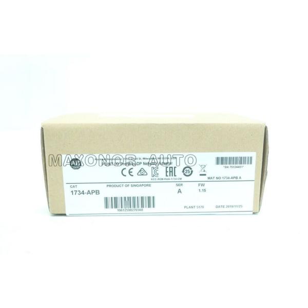 1PCS NEW 1734-APB AB Point I/O Profibus-DP Network Adapter 1734APB Seal ZX1PCS NEW 1734-APB AB Point I/O Profibus-DPネットワ...