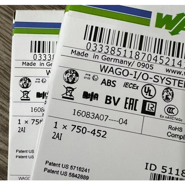 750-452  Wago 750-452 Buscoupler DeviceNet Module PLC Adapter 750452750-452 WAGO 750-452 Buscoupler Devicenet Module PLC...