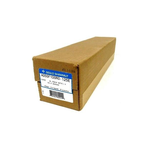 NEW GOULD SHAWMUT A055F1D0R0-125E FUSE 125E 5.5KV CS-3 SERIESNew Gould Shawmut A055F1D0R0-125E FUSE 125E 5.5KV CS-3シリーズ