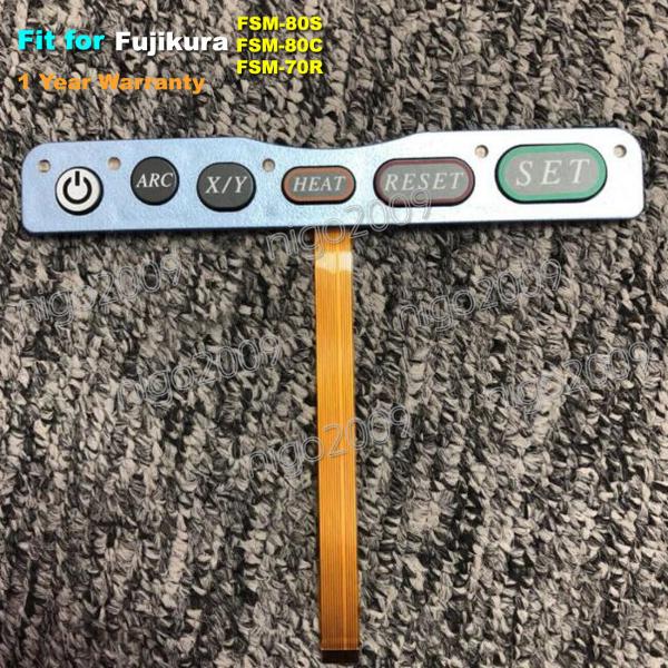 For Fujikura FSM-80S FSM-80C FSM-70R Operator Membrane Keypad  /  PostFujikura FSM-80S FSM-80C FSM-70Rオペレーター膜キーパッド /ポストの場合