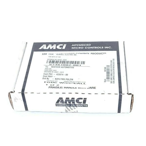 NIB AMCI ADVANCED MICRO CONTROLS INC. 3601 SINGLE AXIS STEPPER CARDNib Amci Advanced Micro ControlsInc。3601単軸ステッパーカード