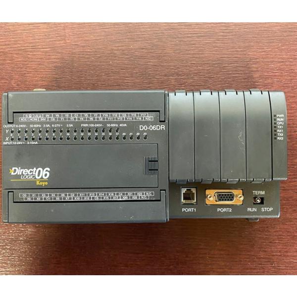 NEW- Automation Direct Koyo D0-06DR PLC No input cardsNew-Automation Direct Koyo D0-06dr PLC入力カードなし