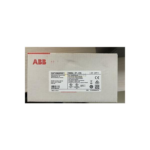ONE NEW ABB PLC Programmable Controller Module PM554-TP-ETH1つの新しいABB PLCプログラマブルコントローラーモジュールPM554-TP-ETH