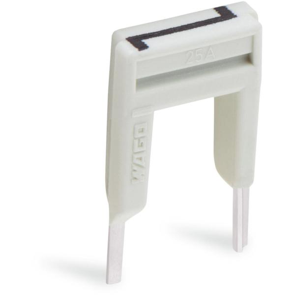 Insulated adjacent jumper for continuous commoning - from 1 to 3 - Wago (2002 TOPJOB S series) - 3-poles (3P) - Rated cu...