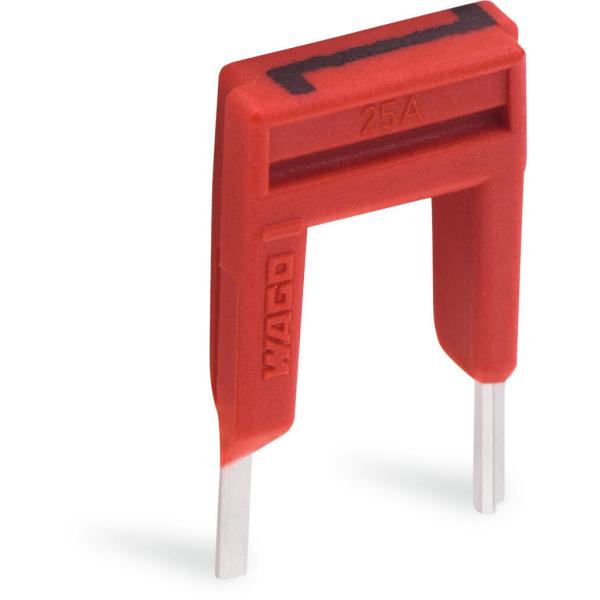 Insulated adjacent jumper for continuous commoning - from 1 to 3 - Wago (2002 TOPJOB S series) - 3-poles (3P) - Rated cu...