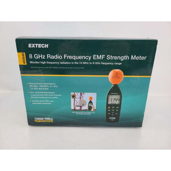 Extech 480846 Electromagnetic 8GHz RF Field Strength Meter -Extech 480846電磁8GHz RFフィールド強度メーター -