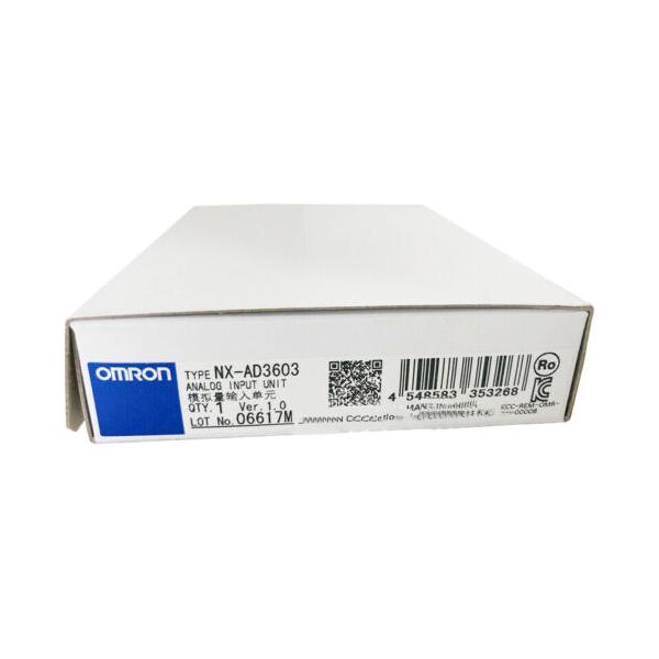 1PCS New Omron NX-AD3603 Analog Input Unit NXAD3603 IN BOX1PCS NEW OMRON NX-AD3603アナログ入力ユニットNXAD3603ボックス