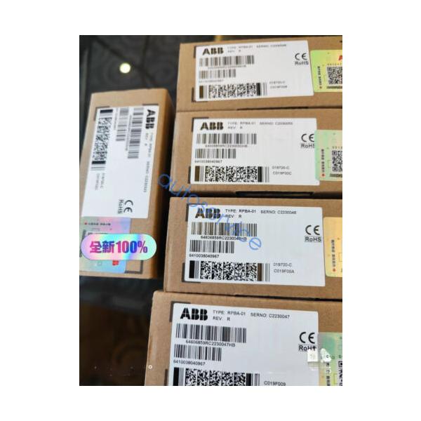 New &amp; Original ABB RPBA-01 Profibus DP Communication Adaptor ModuleNew＆Original ABB RPBA-01 PROFIBUS DP通信アダプターモジュール