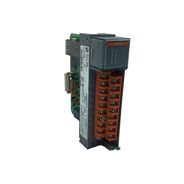 Modulo de saida de rele ALLEN-BRADLEY SLC 500 1746-OX8Modulo de saida de rele allen-bradley slc 500 1746-ox8