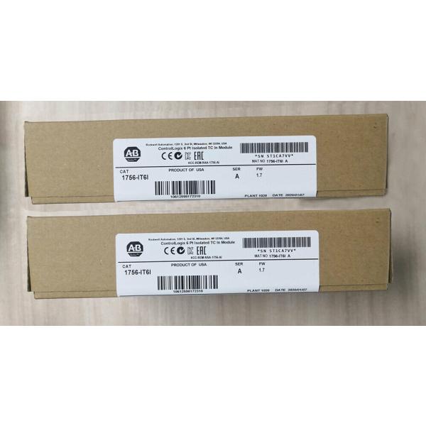 1 PCS New Allen-Bradley 1756-IT6I Controllogix Thermocouple Input In Stock1 PCS New Allen-Bradley 1756-IT6i Controllogix...