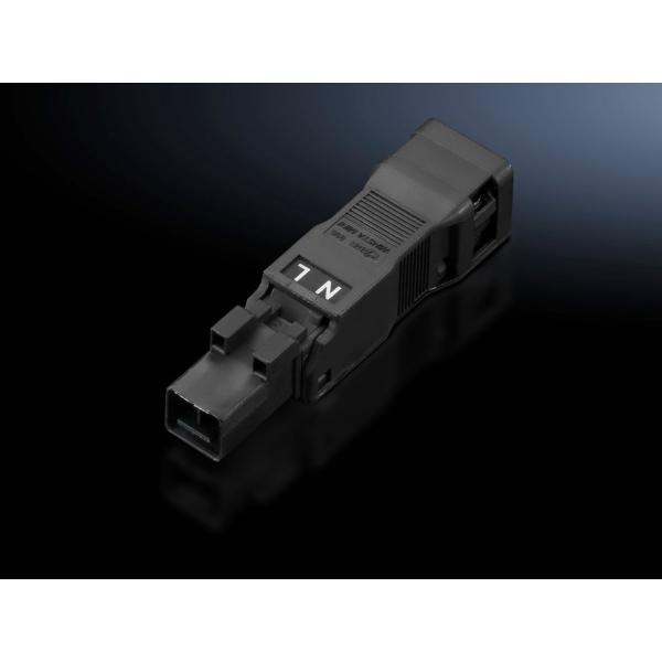Connection accessory - connector - for self-assembly for LED lght. system - Rittal - #2500650 - 2-poles (2P) - 100Vac-24...