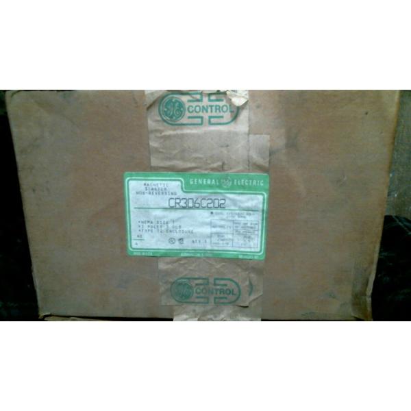 GENERAL ELECTRIC CR306C202 MAGNETIC STARTER NON REVERSING SIZE 1 3P 575VAC 10HPGeneral Electric CR306C202磁気スターター非反転サイズ1 ...