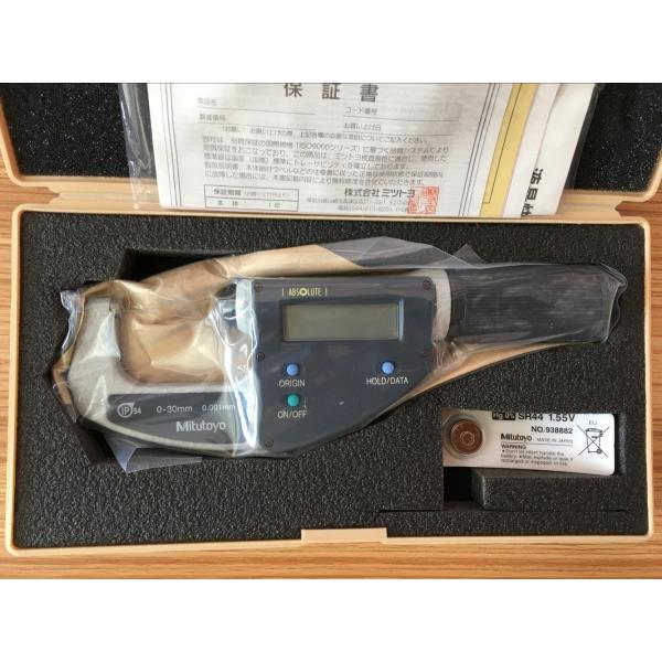 1 pcs Mitutoyo 293-666  Digital Micrometers 0-30mm1 PCS Mitutoyo 293-666デジタルマイクロメーター0-30mm