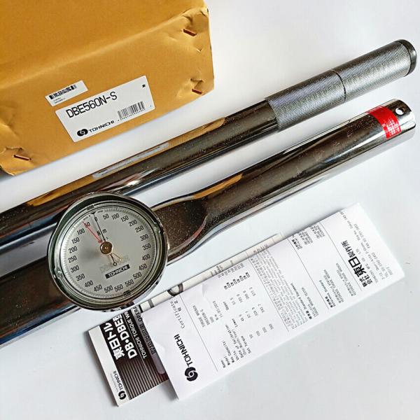 1 pcs Tohnichi DBE560N-S Dial type direct reading torque wrench 50-560 N,m1 PCS TONICHI DBE560N-Sダイヤルタイプ直接読み取りトルクレンチ50-5...