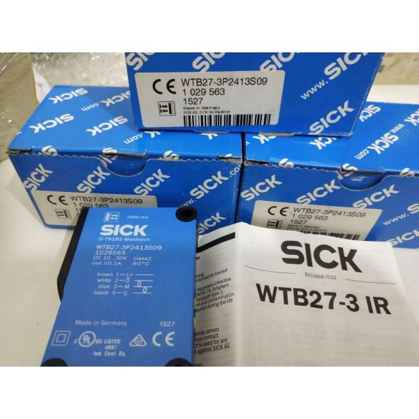 1 PCS SICK 1029563 WTB27-3P2413S09   Photoelectric switch1 PCS SICK 1029563 WTB27-3P2413S09光電気スイッチ