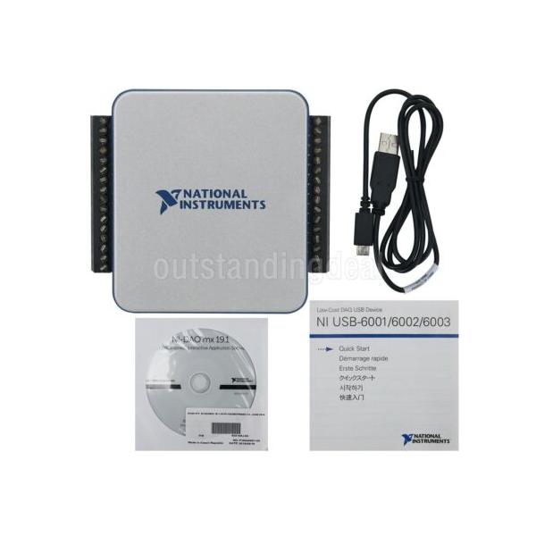 NI USB-6002 USB DAQ Data Acquisition Card 8AI 16-bit 2AO Digital I/O Labview  #ANI USB-6002 USB DAQデータ収集カード8AI 16ビット2AOデ...