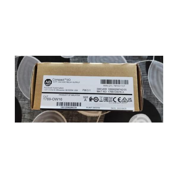 1769-OW16 Allen Bradley CompactLogix 16 PT RELAY OUTPUT Module1769-OW16 Allen Bradley CompactLogix 16 PTリレー出力モジュール