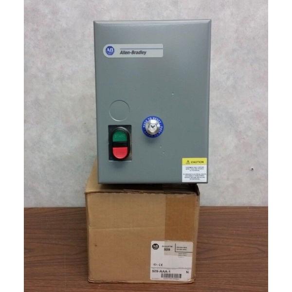 Allen-Bradley 509-AAA-1 Ser. N Non-Reversing StarterAllen-Bradley 509-AAA-1 Ser。 n非反転スターター