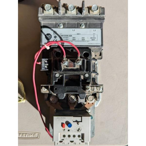 Allen-Bradley 509-DOB-A2K - Full Voltage Non-Reversing Starter - No BoxAllen-Bradley 509-Dob-A2K-フル電圧非反転スターター-No Box