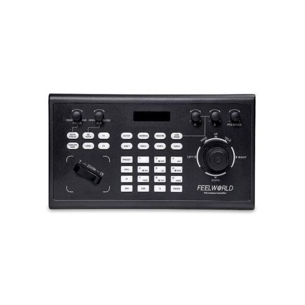 Feelworld KBC10 PTZ Camera Controller PTZ Joystick Controller with Power AdapterFeelworld KBC10 PTZカメラコントローラーPTZジョイスティック...