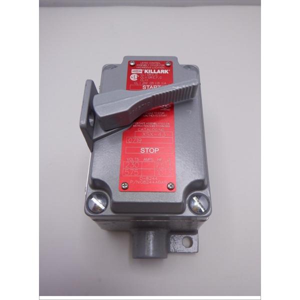 Killark XSX-43 Manual Motor StarterKillark XSX-43マニュアルモータースターター