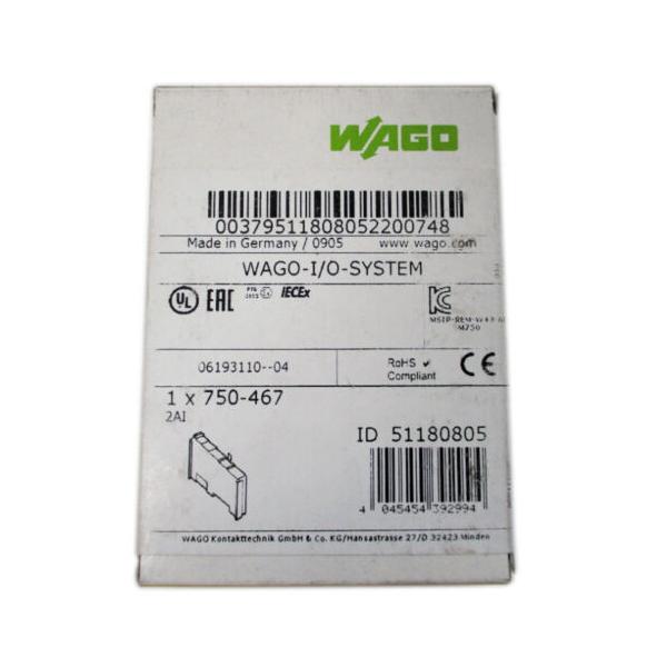 1PC  WAGO 750-467 Buscoupler DeviceNet Module 7504671PC WAGO 750-467 Buscoupler Devicenetモジュール750467
