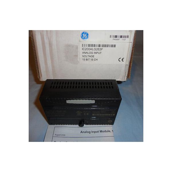 General Electric IC200ALG263F Analog Input Module GE Versamax 15 BIT 15CH NEWGeneral Electric IC200ALG263Fアナログ入力モジュールGE ...