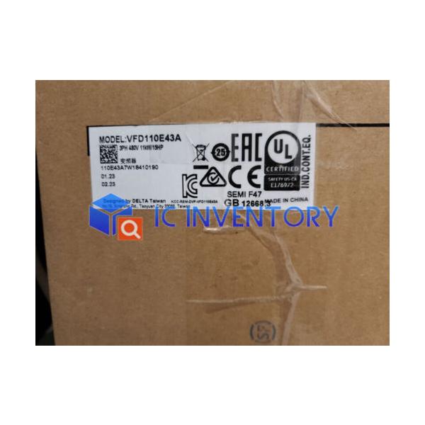 1PCS Brand  Delta Inverter VFD110E43A VFD-110E43A1PCSブランドDelta Inverter VFD110E43A VFD-10E43A