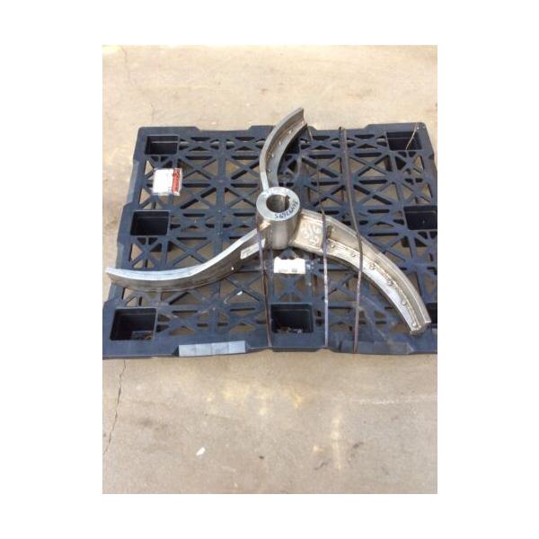 NEW GL&amp;V BELOIT ROTOR 316 STAINLESS STEEL 54-307343GIM 46-1/2” Diameter 3” Bore新しいGL＆V Beloit Rotor 316ステンレス鋼54-3073...