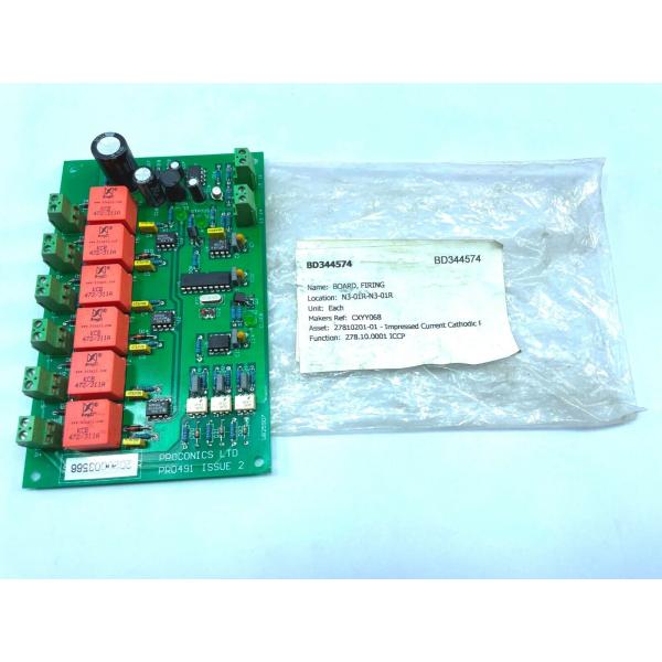 Proconic PRO491 Firing Board CXYY068 27810201-01 Impressed Current Cathodic FProconic Pro491射撃委員会cxyy068 27810201-01
