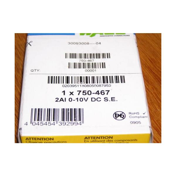 1PC New Wago 750-467 Buscoupler DeviceNet Module PLC Adapter1PC新しいWAGO 750-467 Buscoupler Devicenet Module PLCアダプター