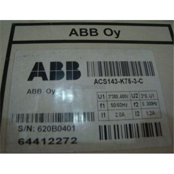 1Pcs Abb Inverter ACS143-K75-3-C Plc Module ik1PCS ABBインバーターACS143-K75-3-C PLCモジュールIKManufacturer Part Number : ACS143-K...