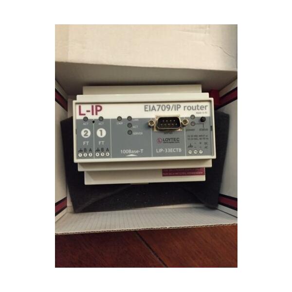 New LIP-33ECTB LOYTEC ELCTRONICS EIA709/IP ROUTER -新しいLIP -33ECTB LOYTEC ELCTRONICS EIA709/IPルーター -