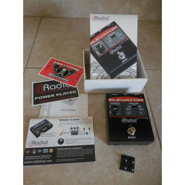 Radial Elevator Dual Mode class-A-buffer w/power booster BRAND  NIBラジアルエレベーターデュアルモードクラスAバッファーw/パワーブースターブランドペン先