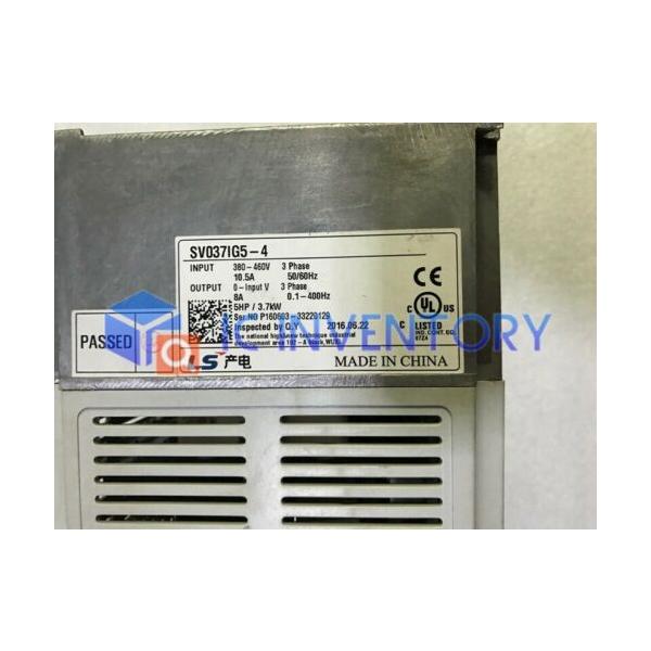 1PCS NEW LS LG Inverter SV037IG5-4 3.7KW 380V1PCS NEW LS LG INVERTER SV037IG5-4 3.7KW 380V
