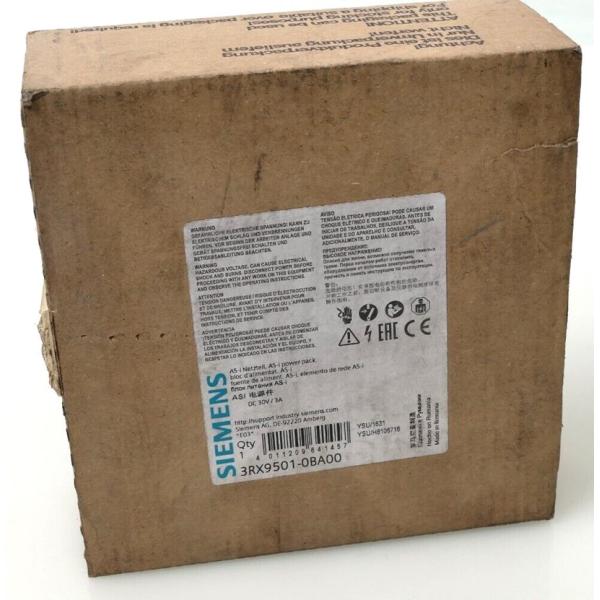 Siemens AS-Interface Power Supply 3A | 3RX9501-0BA00 | 3RX9 501-0BA00 | E:03Siemens As-Interface電源3a | 3RX9501-0BA00 | 3...