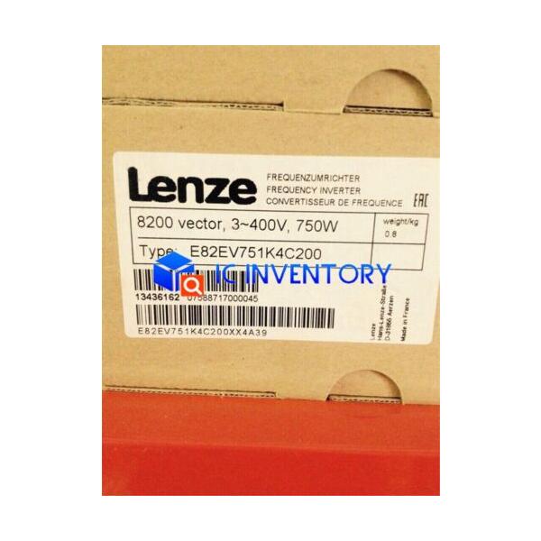 1pcs  LENZE E82EV751-4C200 E82EV751K4C200 PLC Drive 3PH 0.75kW 0-400V 2.4AMP1PCS LENZE E82EV751-4C200 E82EV751K4C200 PLC...