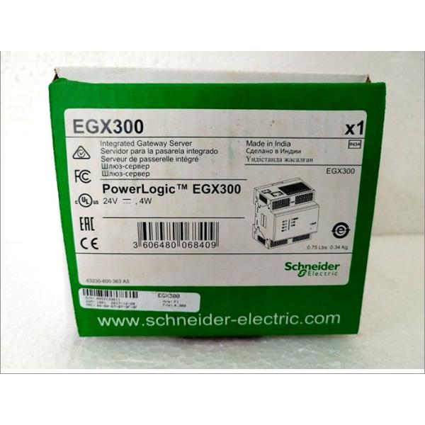 Schneider PowerLogic EGX300 Web-Enabled Integrated Gateway-ServerSchneider PowerLogic EGX300 Web対応の統合ゲートウェイサーバー
