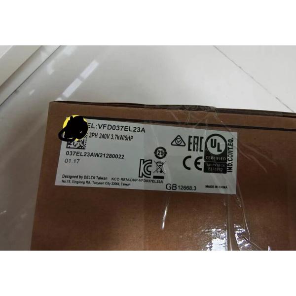 1PCS New DELTA VFD Inverter VFD037EL23A 3.7KW 5HP 3PHASE 220V 600Hz1PCS New Delta VFD Inverter VFD037EL23A 3.7KW 5HP 3PH...